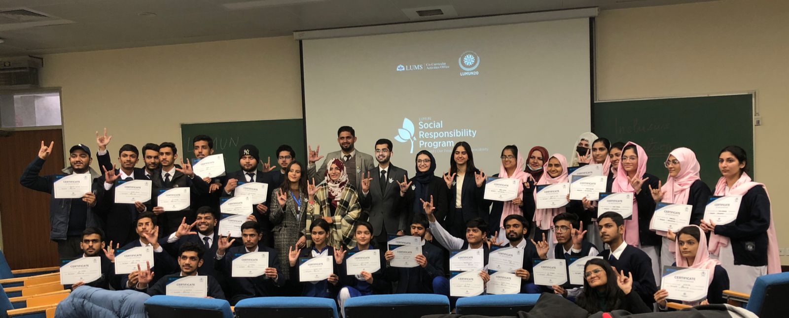 Deaf Reach students win awards at the 20th Annual LUMS Model United ...